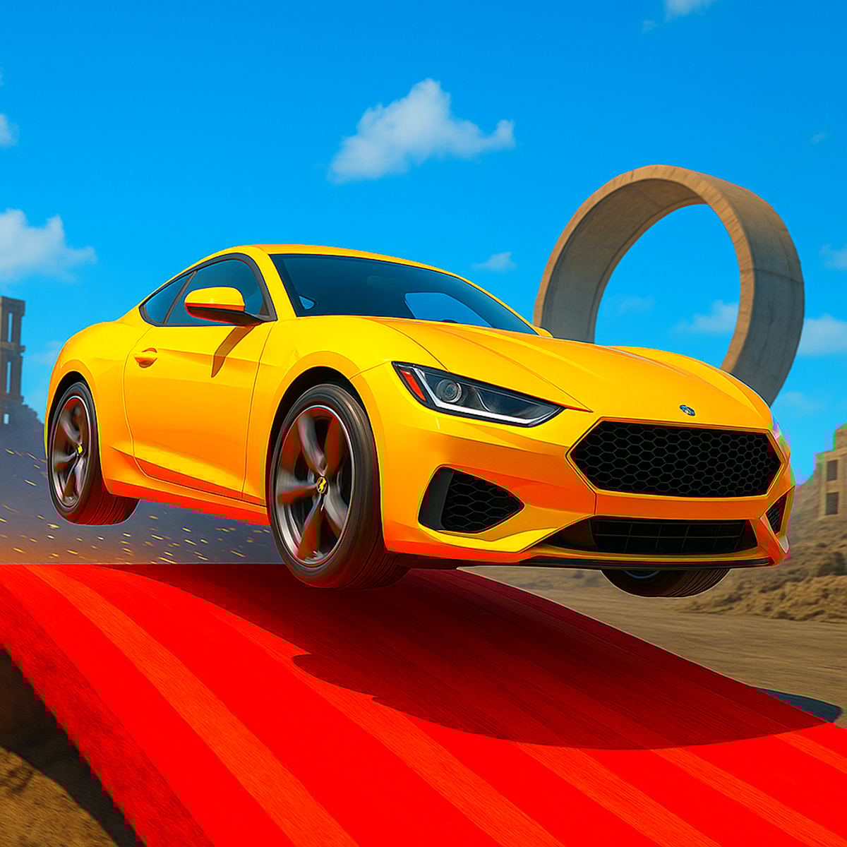 CARNADO STUNT CAR - Spil Online Gratis! | Poki