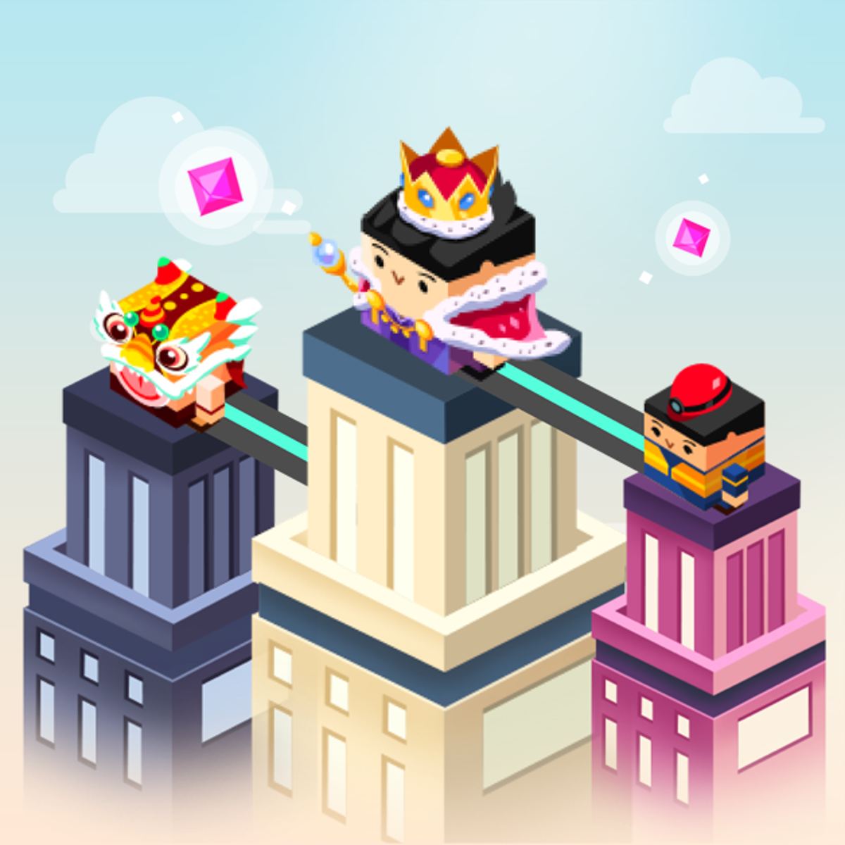 SKY BRIDGE - Play Online for Free! | Poki