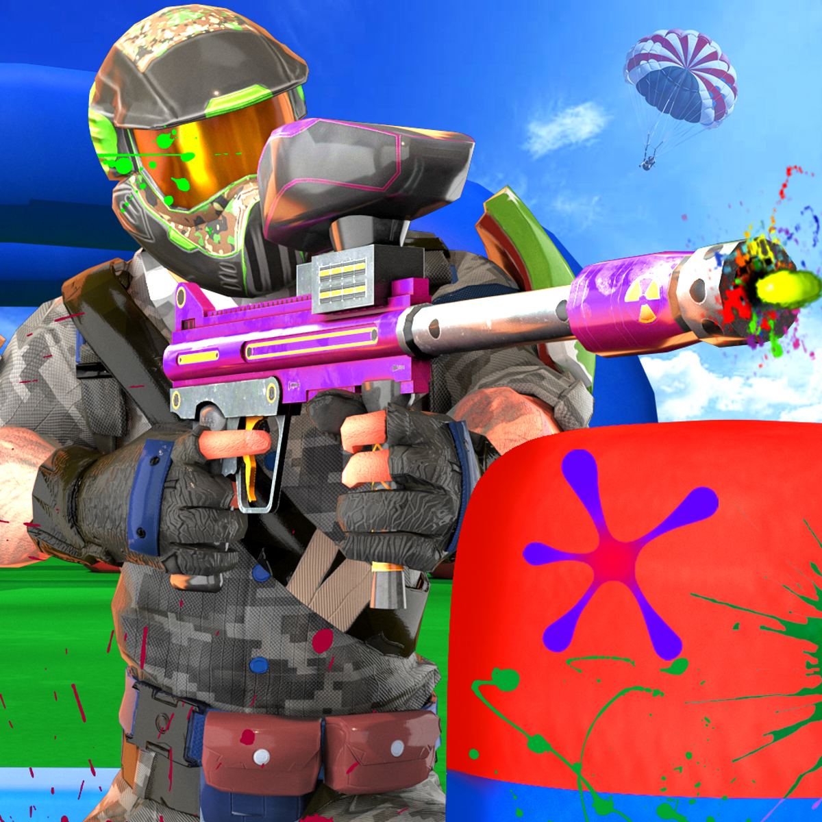 PAINTBALL SHOOTING - Spela Online Gratis! | Poki