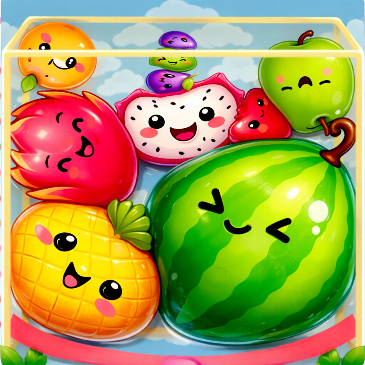 JELLY FRUIT MERGE - Main Online Gratis! | Poki
