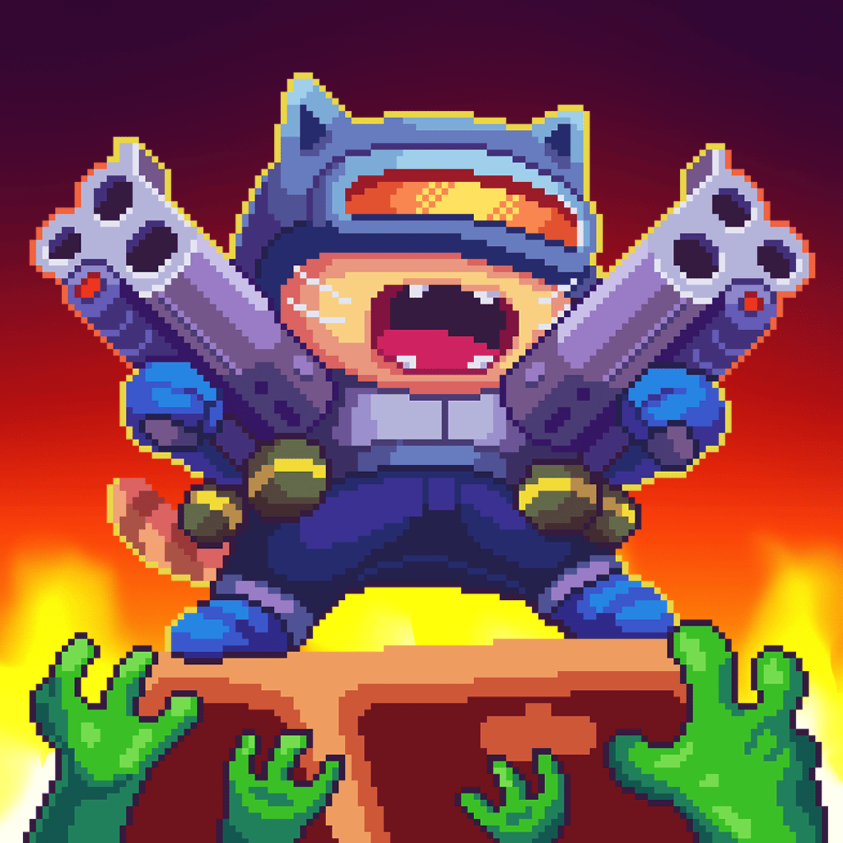 CAT GUNNER: SUPER ZOMBIE SHOOT - ¡Juega Gratis! | Poki