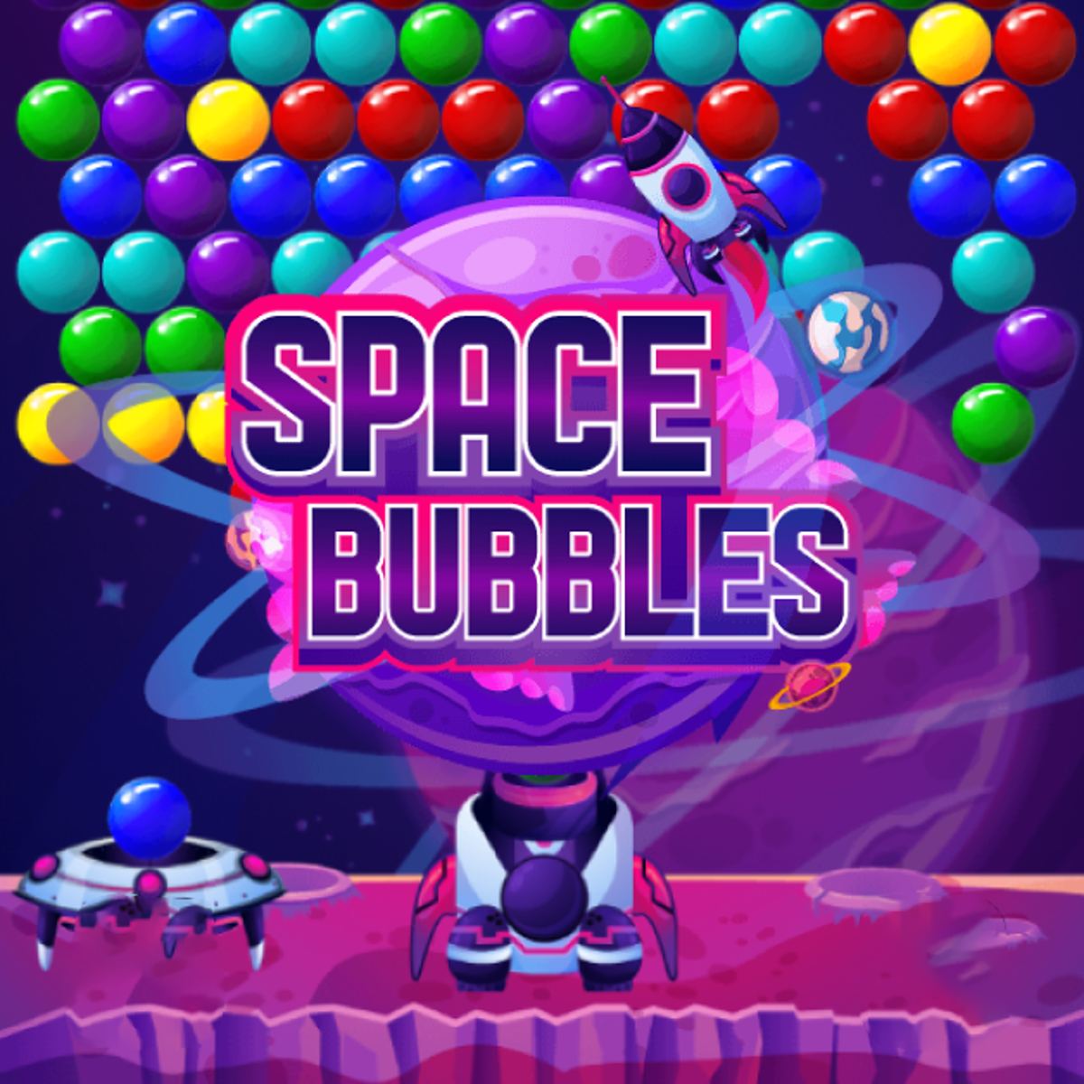 SPACE BUBBLES - 無料でオンラインプレイ! | Poki (ポキ)