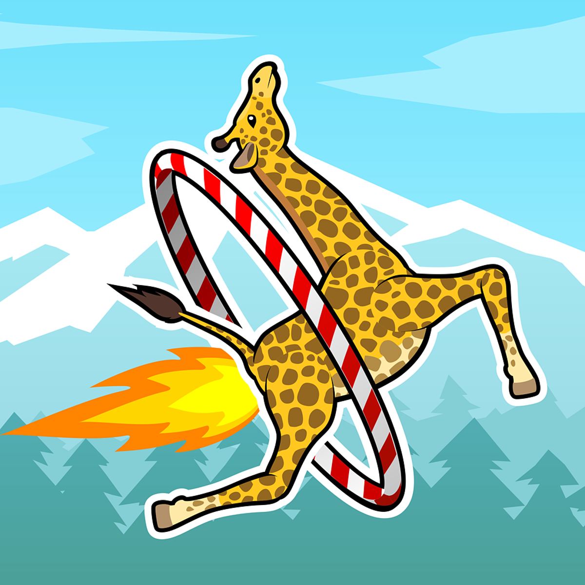 GIRAFFE WINTER SPORTS SIMULATOR - ¡Juega Gratis! | Poki