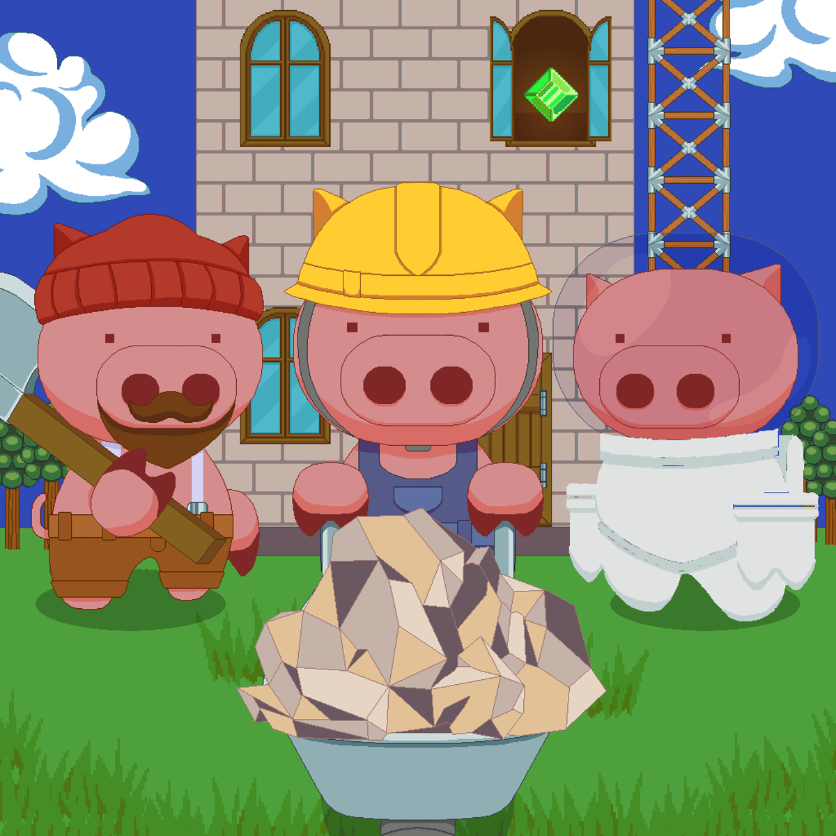 THE THIRD PIGLET'S TOWER - Maglaro Online ng Libre! | Poki
