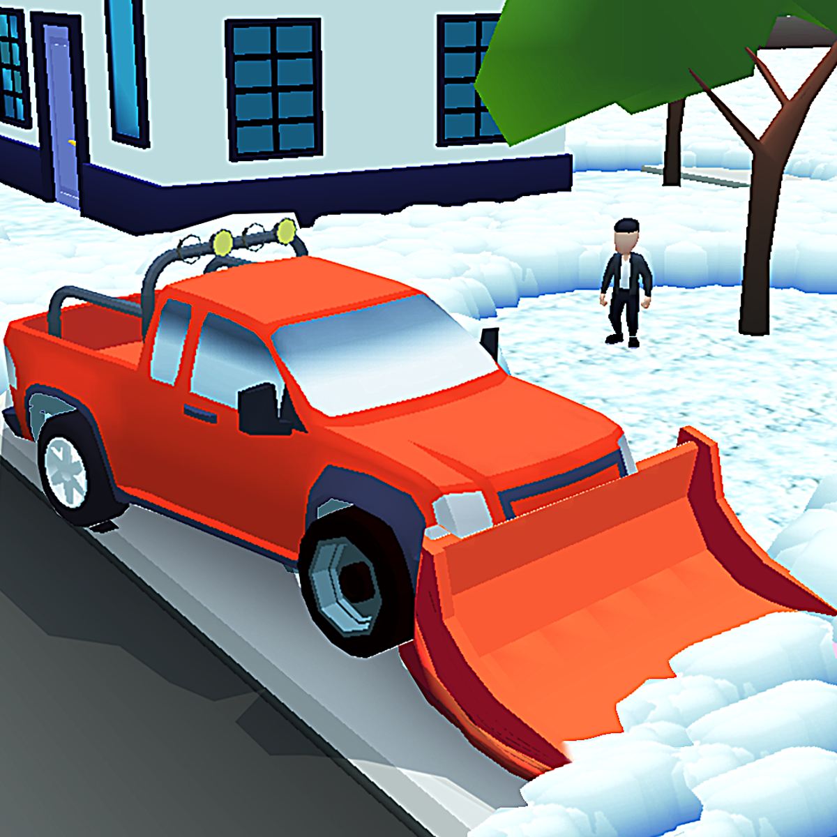 SNOW PLOW - Spela Online Gratis! | Poki