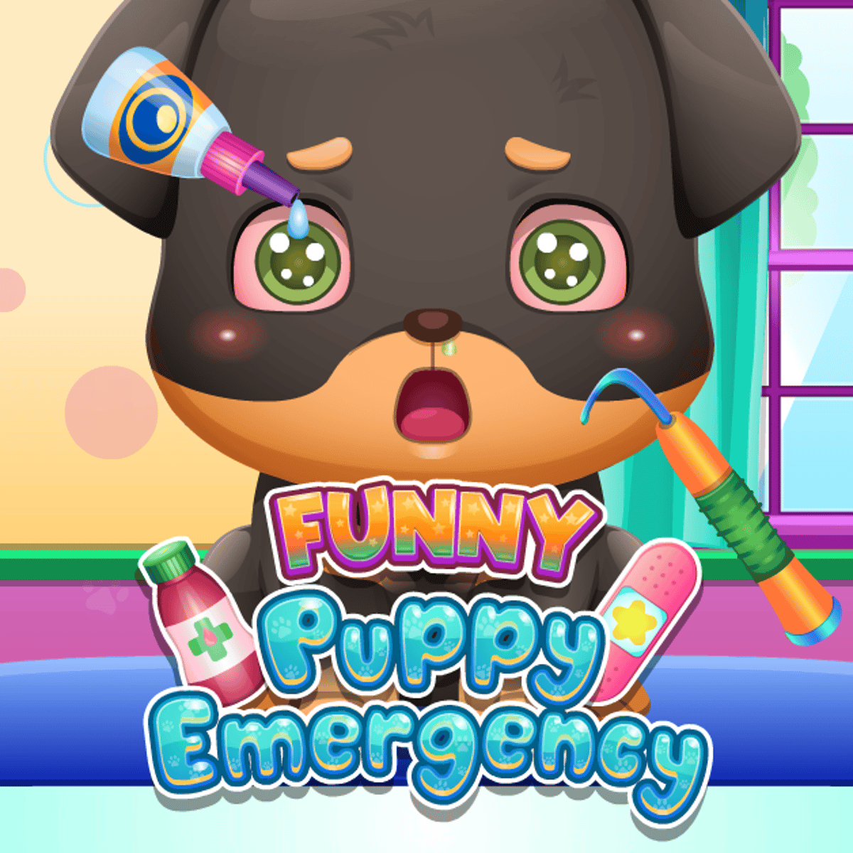 FUNNY PUPPY EMERGENCY - Play Online for Free! | Poki