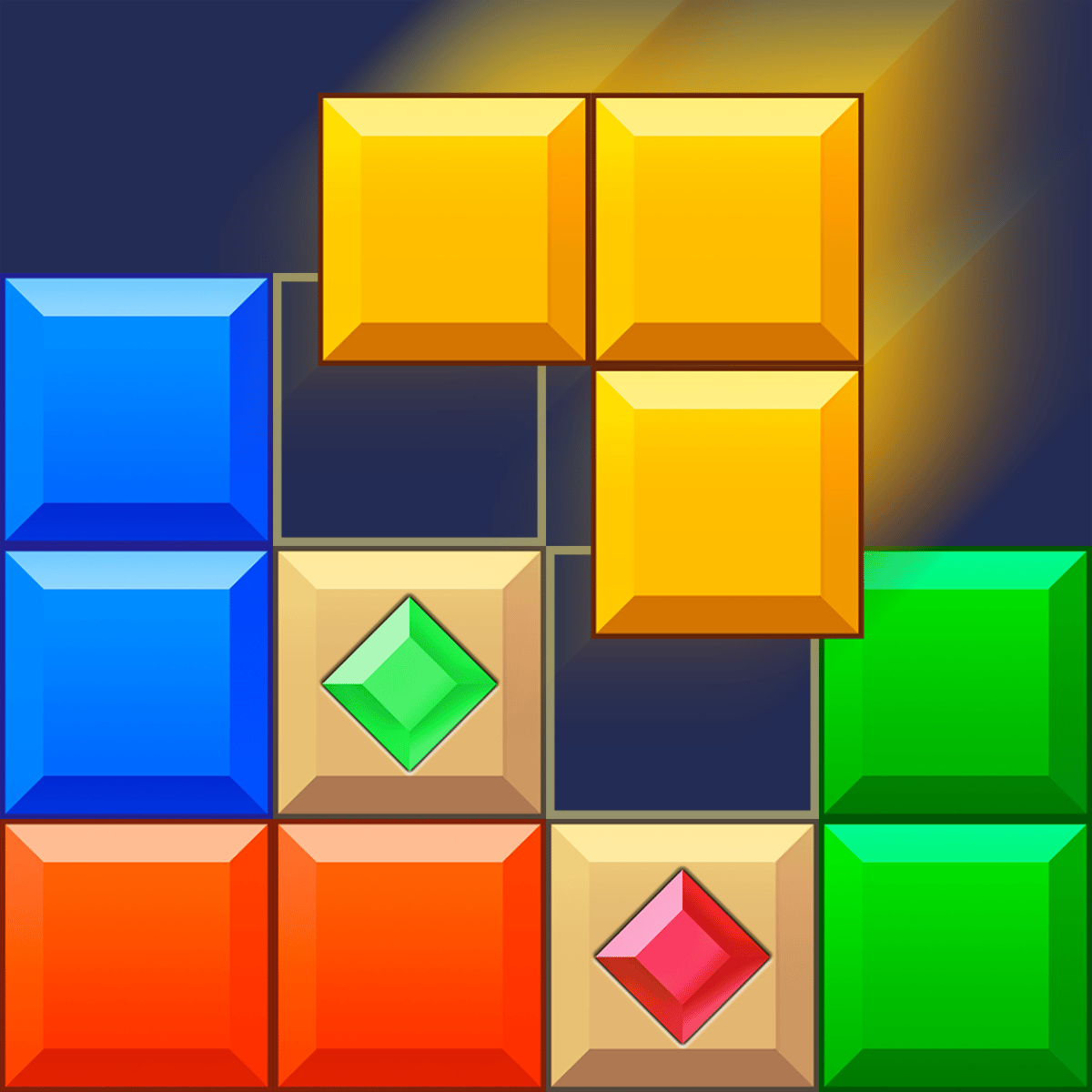 BLOCKY BLAST PUZZLE J tssz Online Ingyen Poki