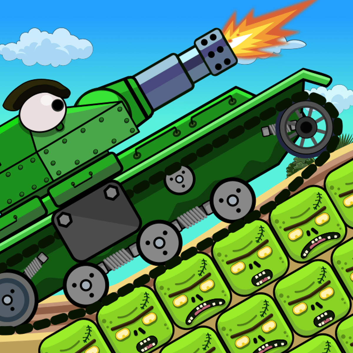 TANK VS ZOMBIES - ¡Juega Gratis Online! | Poki