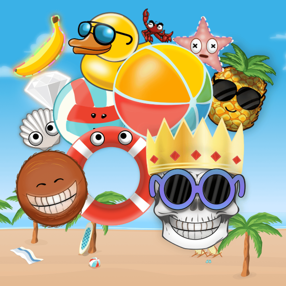 TROPICAL BEACH DROP - ¡Juega Gratis Online! | Poki