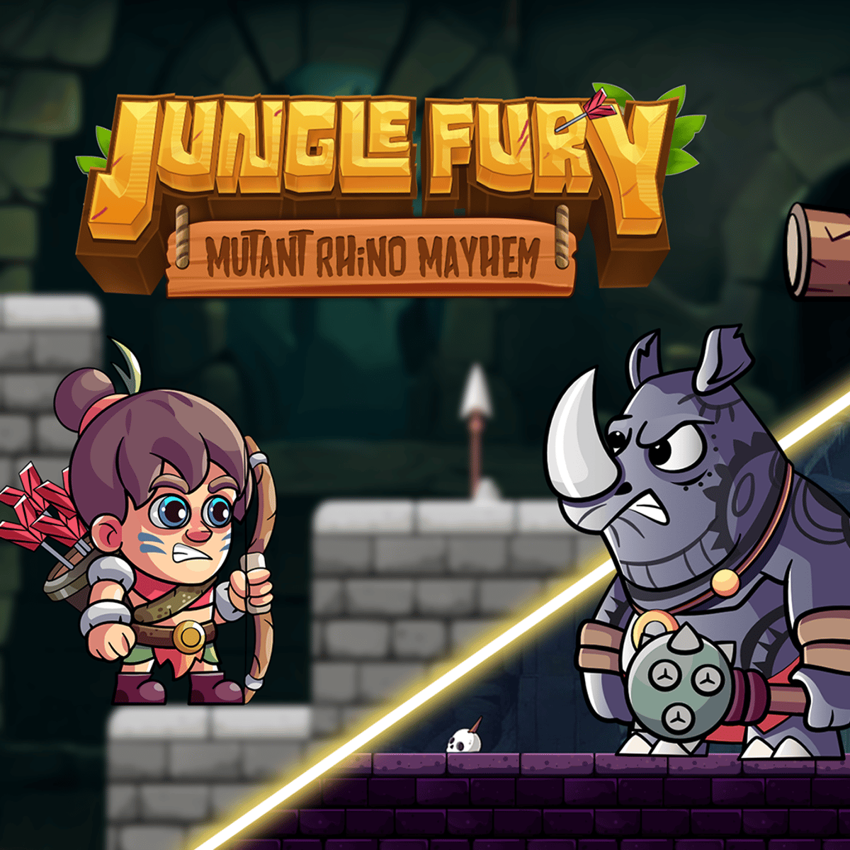 JUNGLE FURY MUTANT RHINO MAYHEM - अब खेलें! | Poki (पोकी)