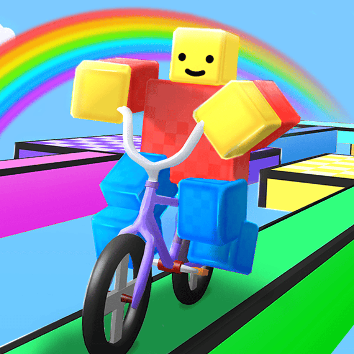 RAINBOW OBBY Graj Za Darmo Online Poki